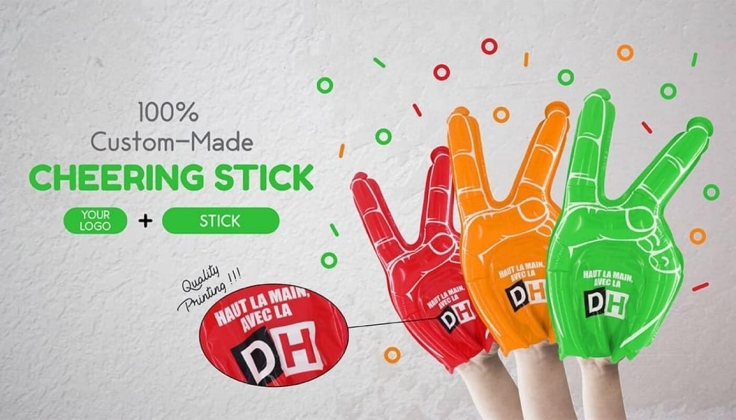 Custom Printing Cheering Sticks Supplier and Wholesaler